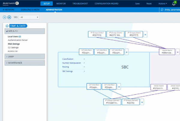 OpenTouch Session Border Controller - บริษัท เฟล็กซ์คอม จำกัด